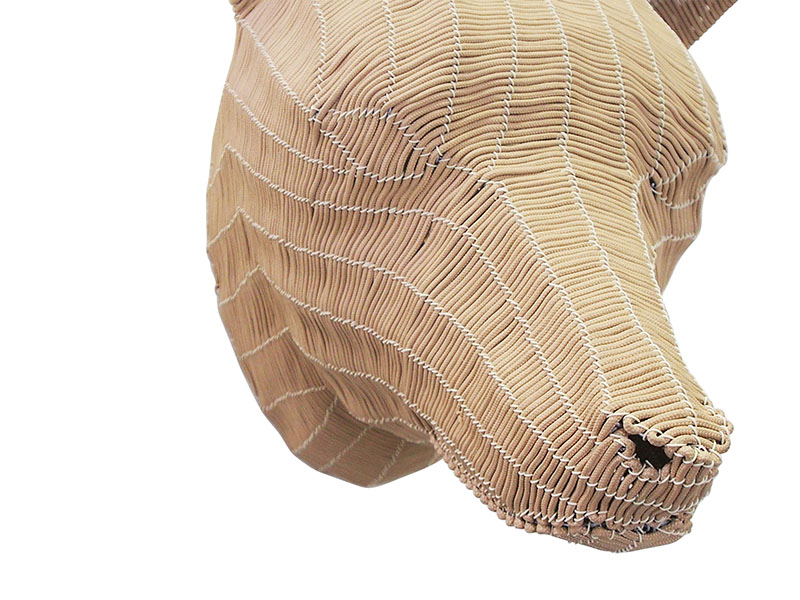 African Creative :: Rope Wolf Wall Hanging