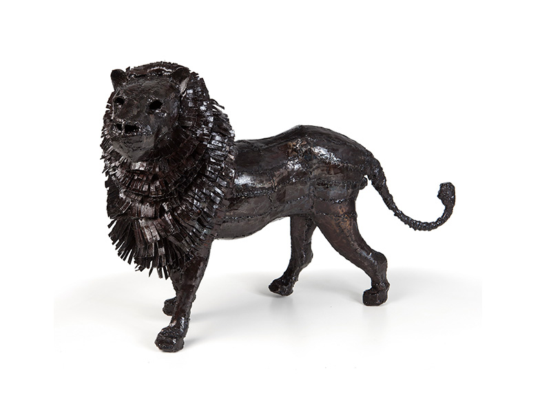 African Creative :: Recycled Sheet Metal Lion