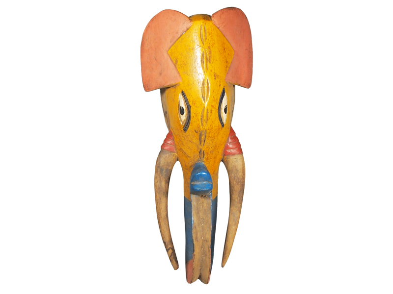 African Creative :: Large Ivory Coast Elephant Mask